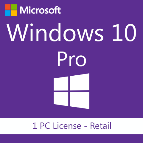 Microsoft Windows 10 Professional License - 32/64 bit